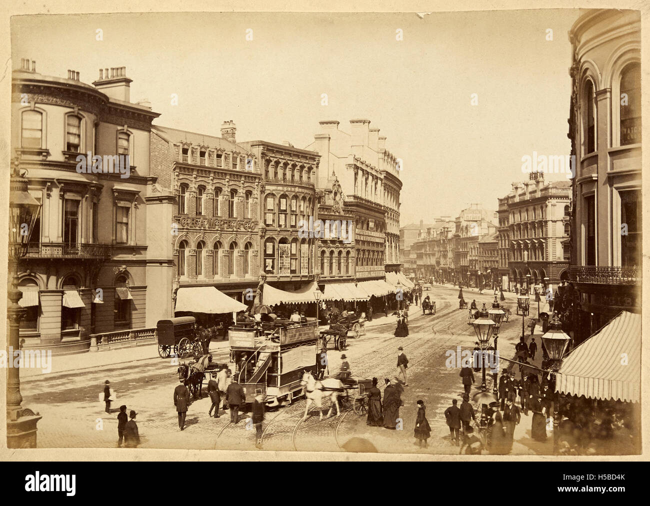 High Street, Belfast Stock Photo - Alamy
