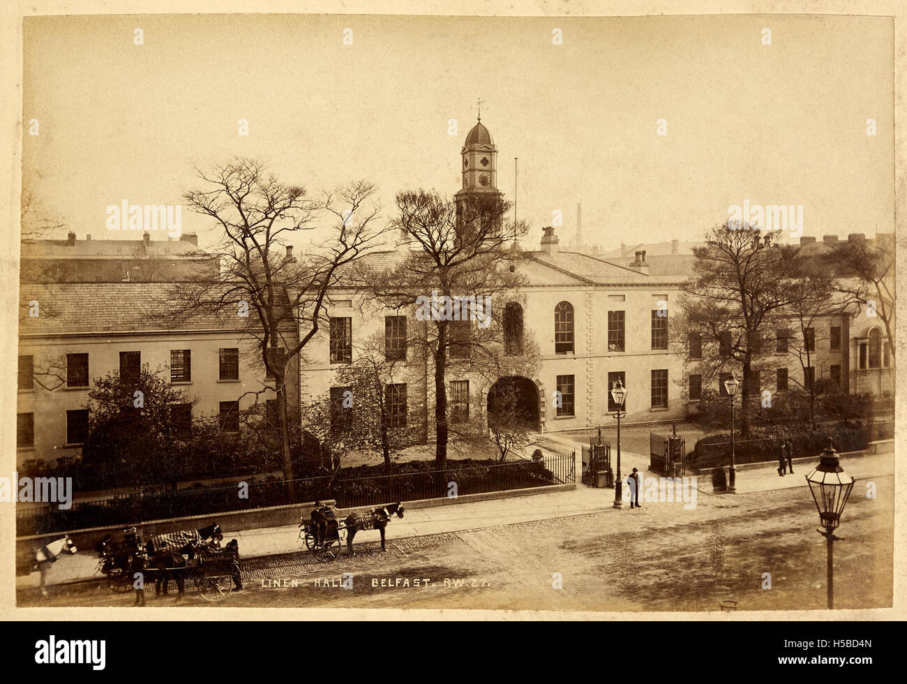 Linen Hall in Belfast is a historic building known for its association ...