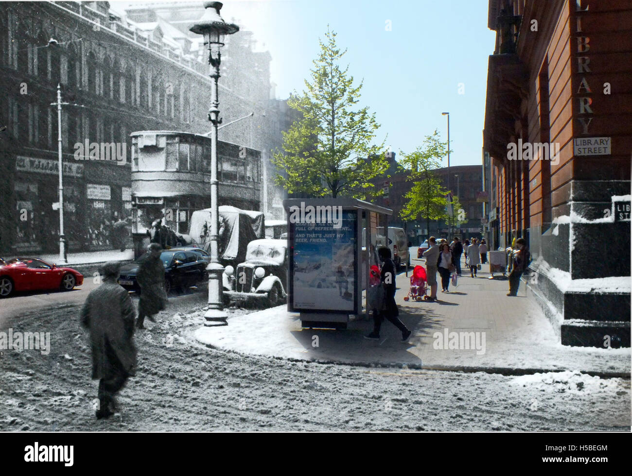 Belfast city centre royal avenue hi-res stock photography and images ...