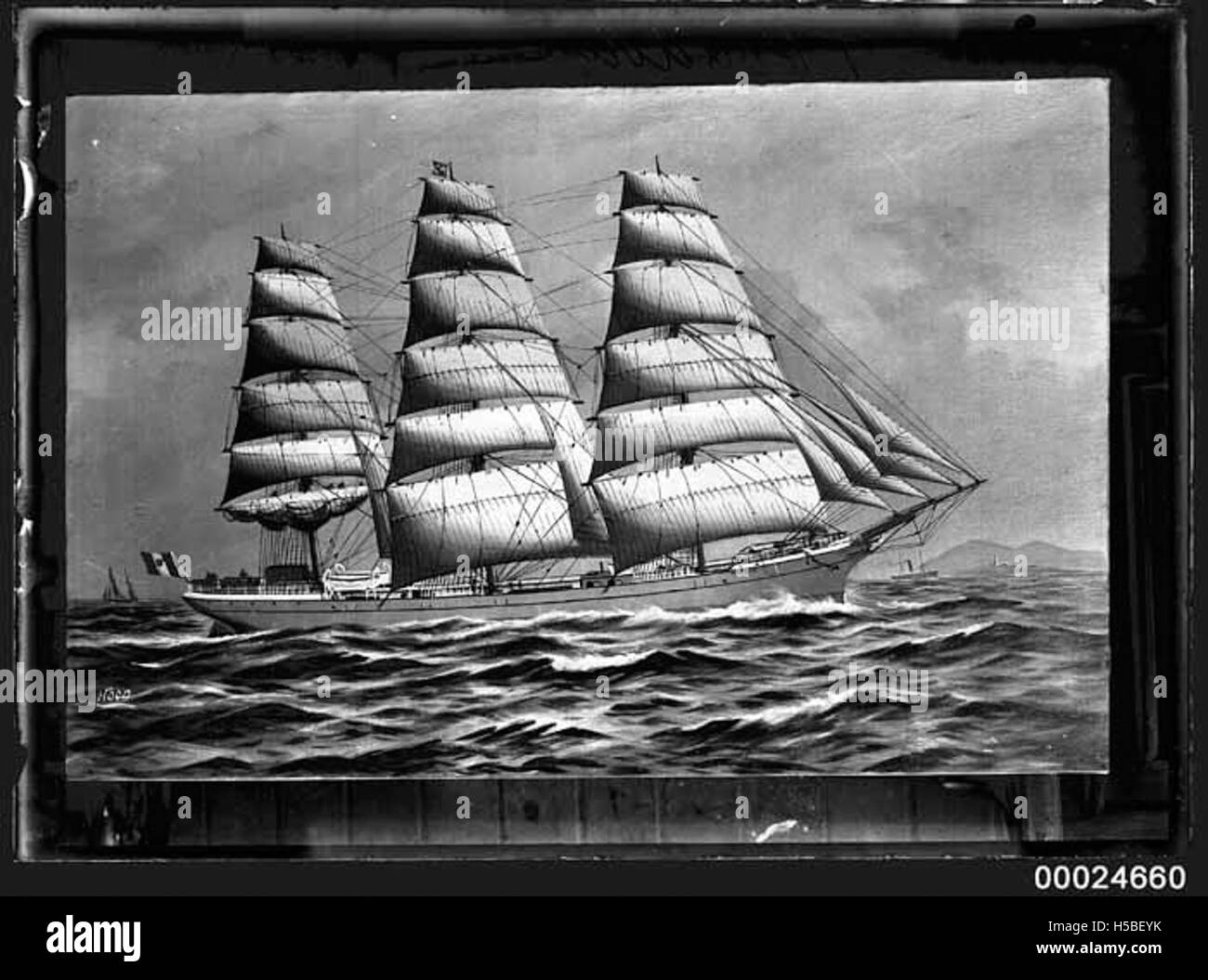 Fully rigged three masted hi-res stock photography and images - Alamy