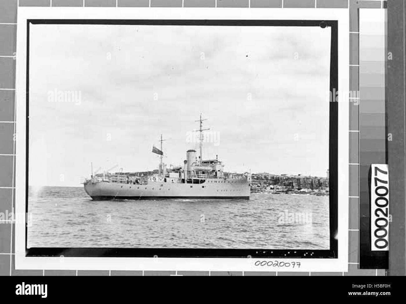 This photograph shows HMAS Goulburn, a ship of the Royal Australian ...