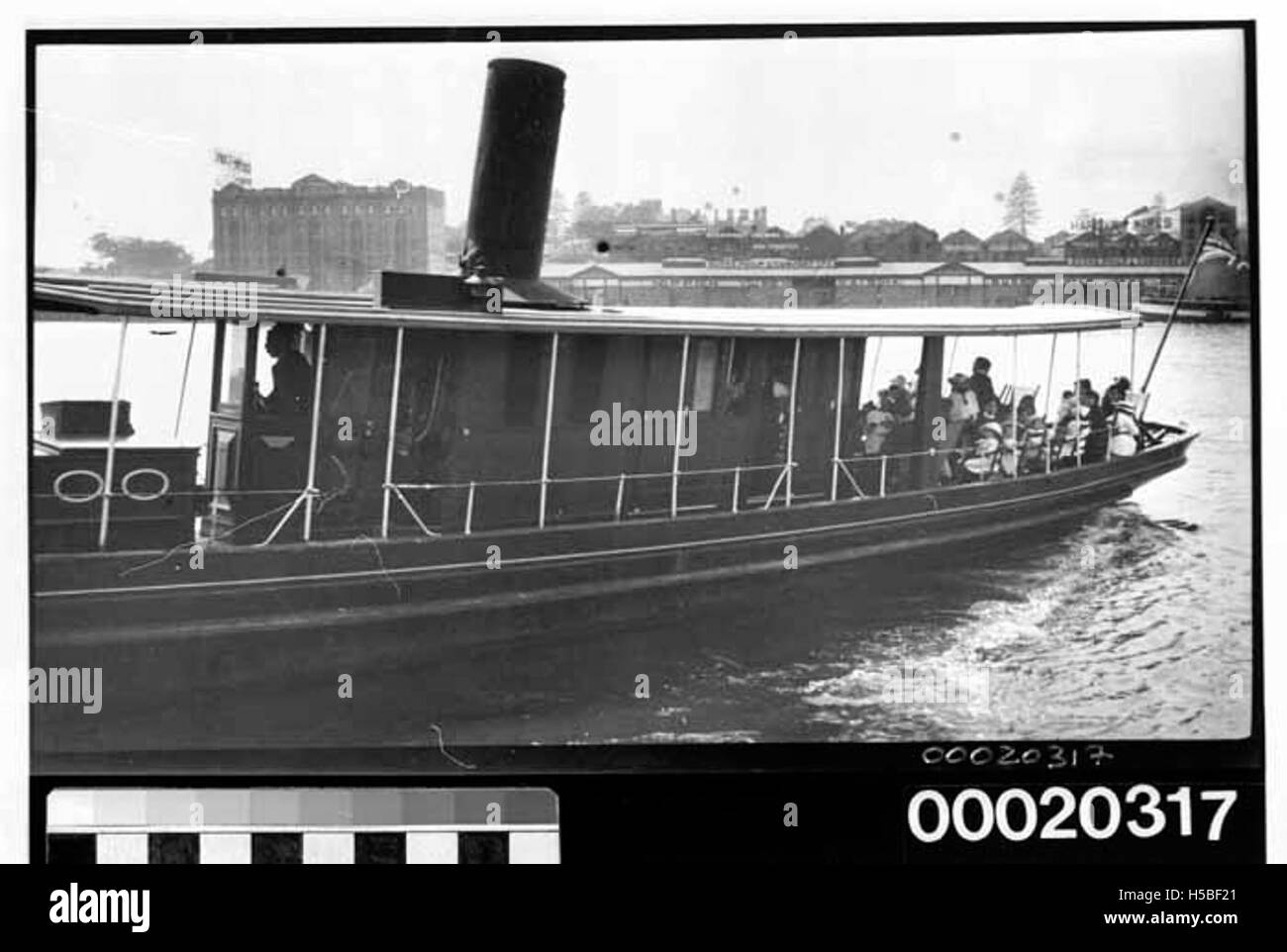 The SS Lady Hopetoun, a notable passenger ship, is shown in Sydney ...