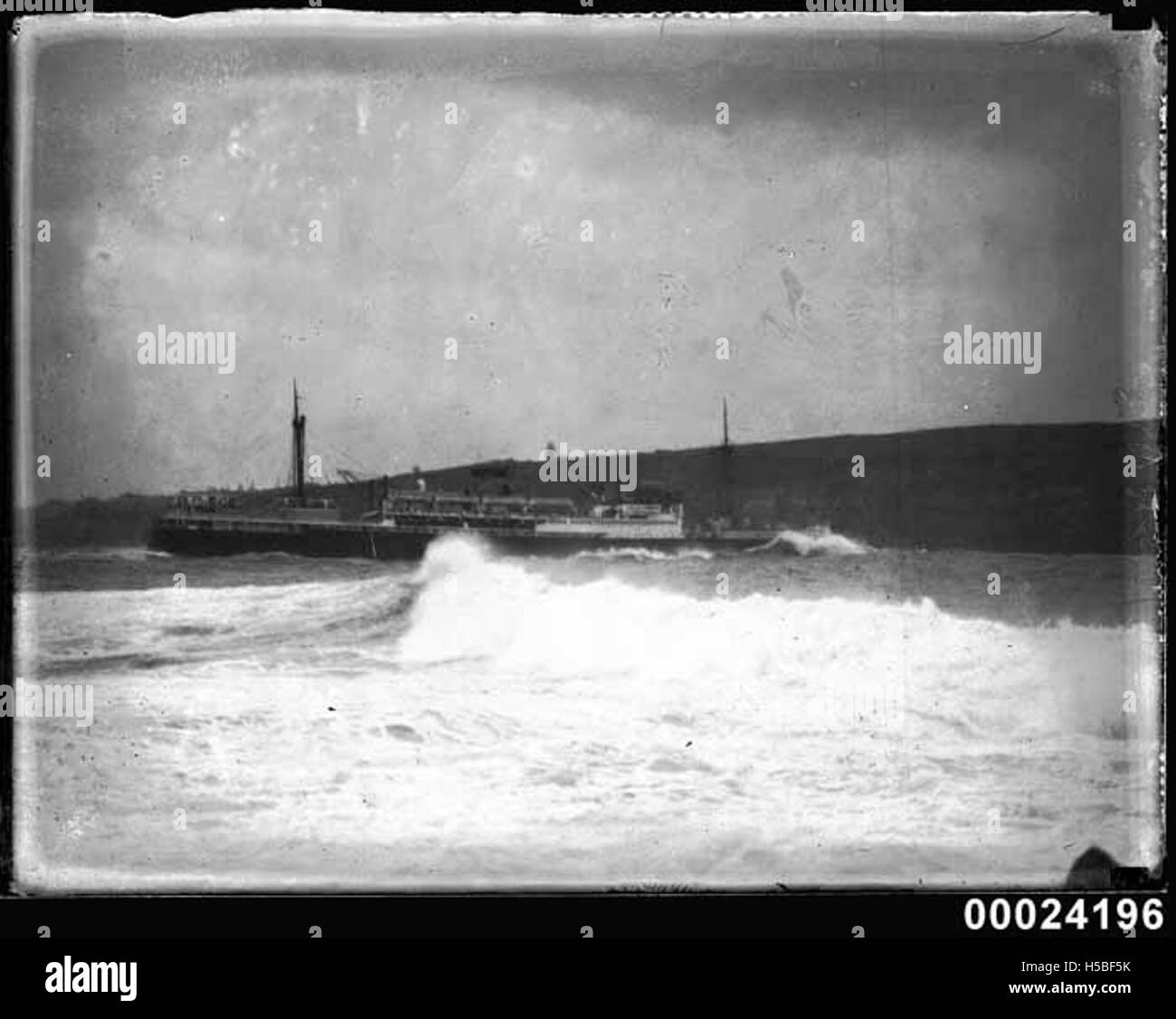 The MV Manunda, a ship known for its service in the Australian ...