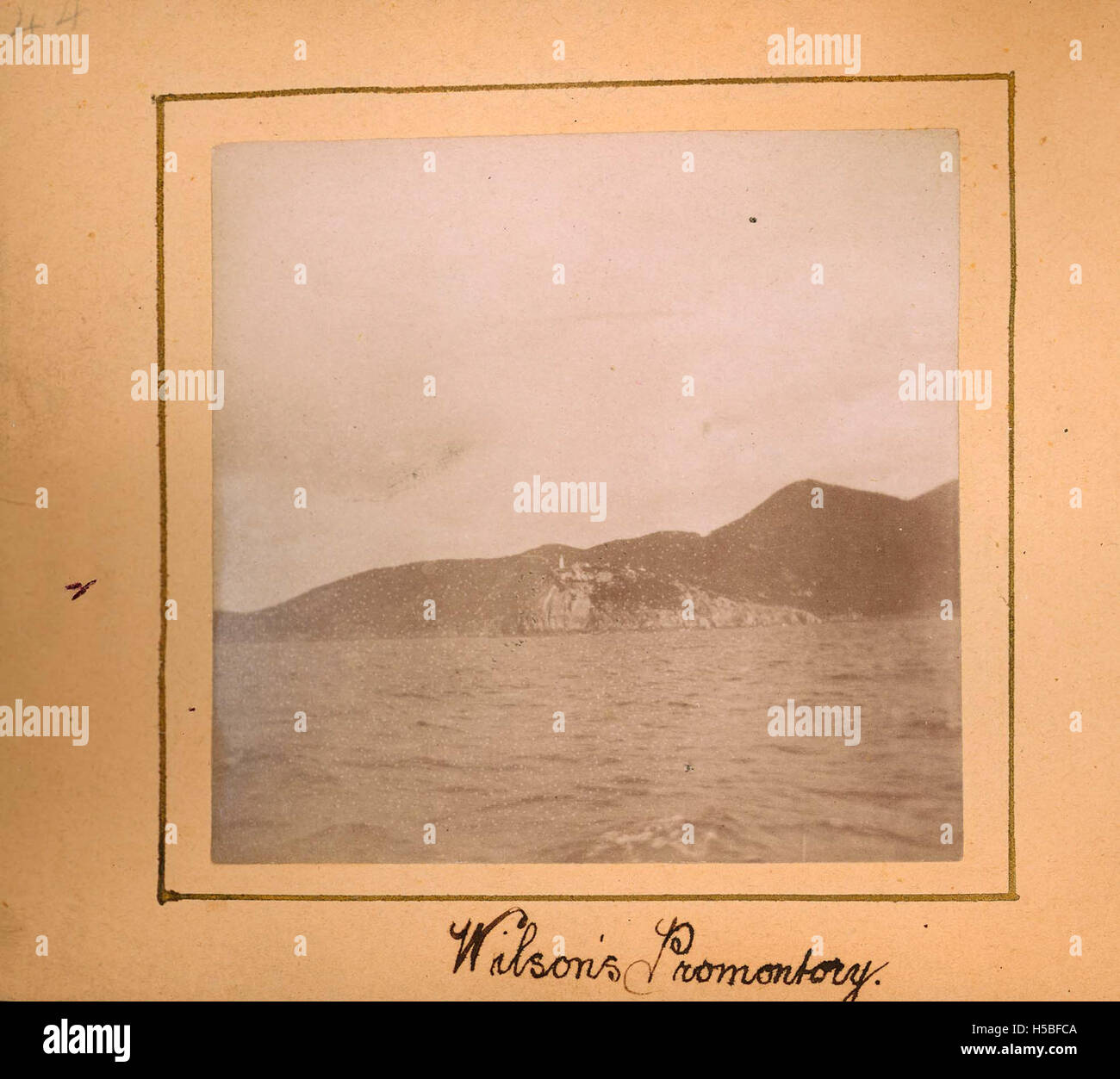 This image showcases Wilson's Promontory, a prominent landmark located ...