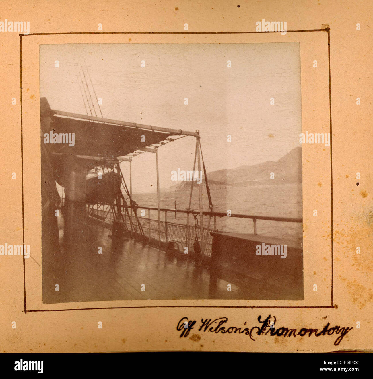 A photograph capturing the landscape of Wilson's Promontory, a ...