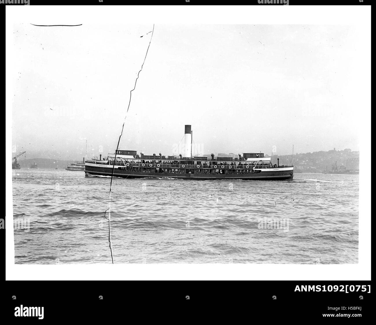 Ferry BARAGOOLA underway on Sydney Harbour Stock Photo - Alamy