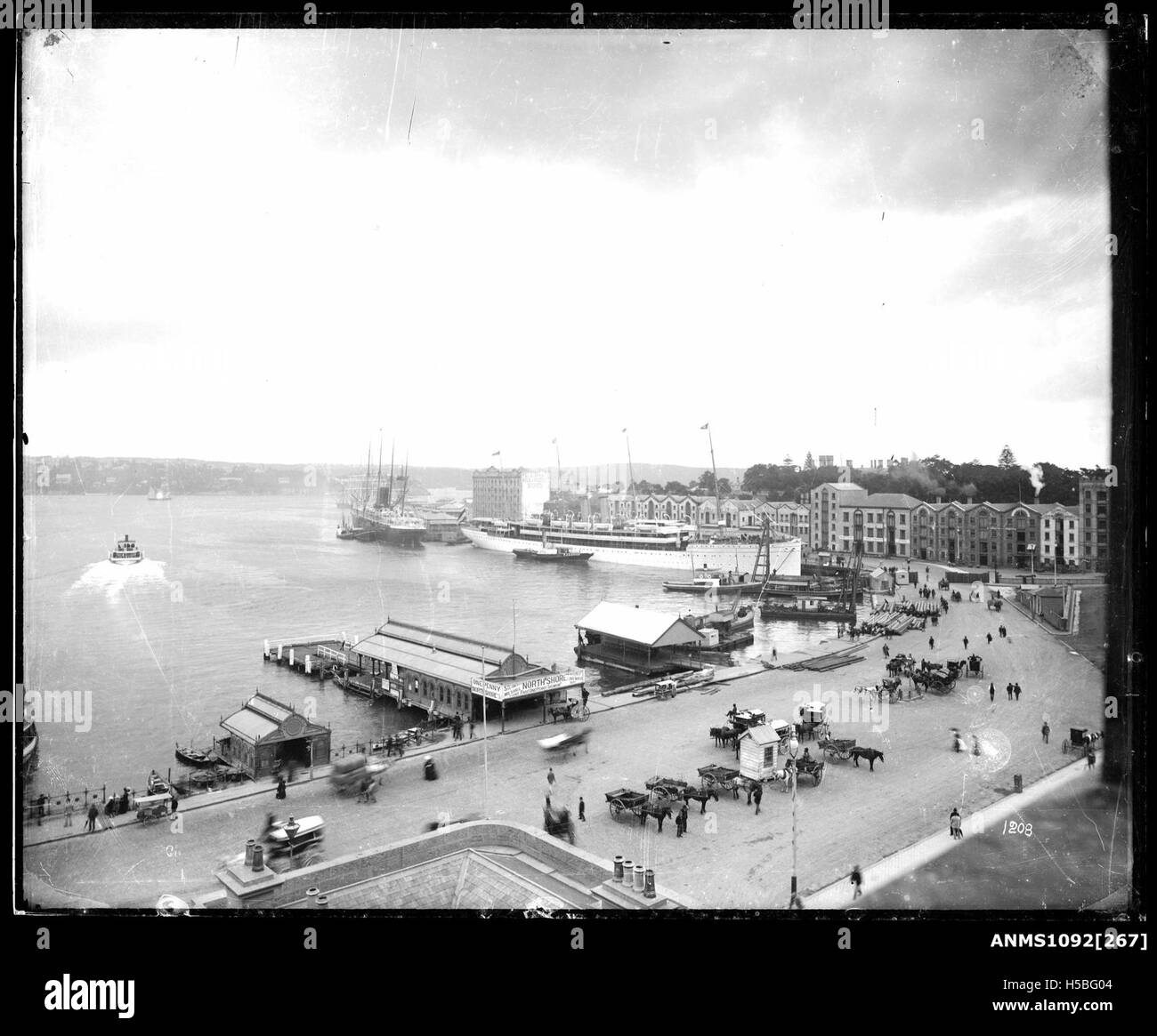The view of Circular Quay in Sydney Harbour offers a scenic perspective ...