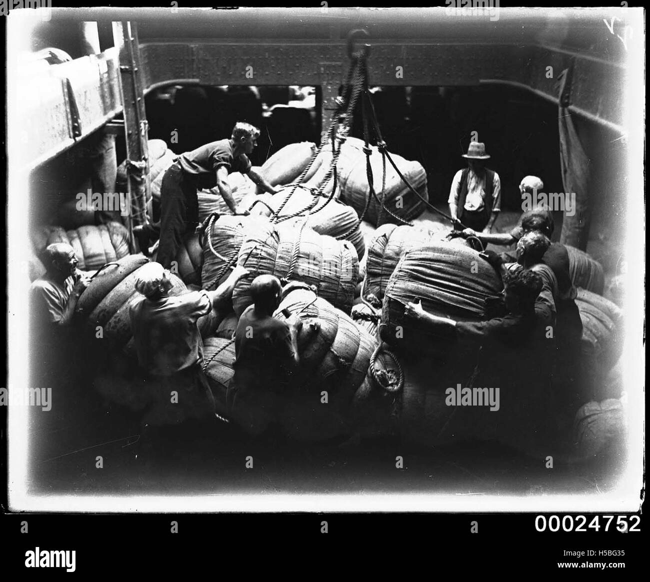 Hold of a ship Black and White Stock Photos & Images - Alamy