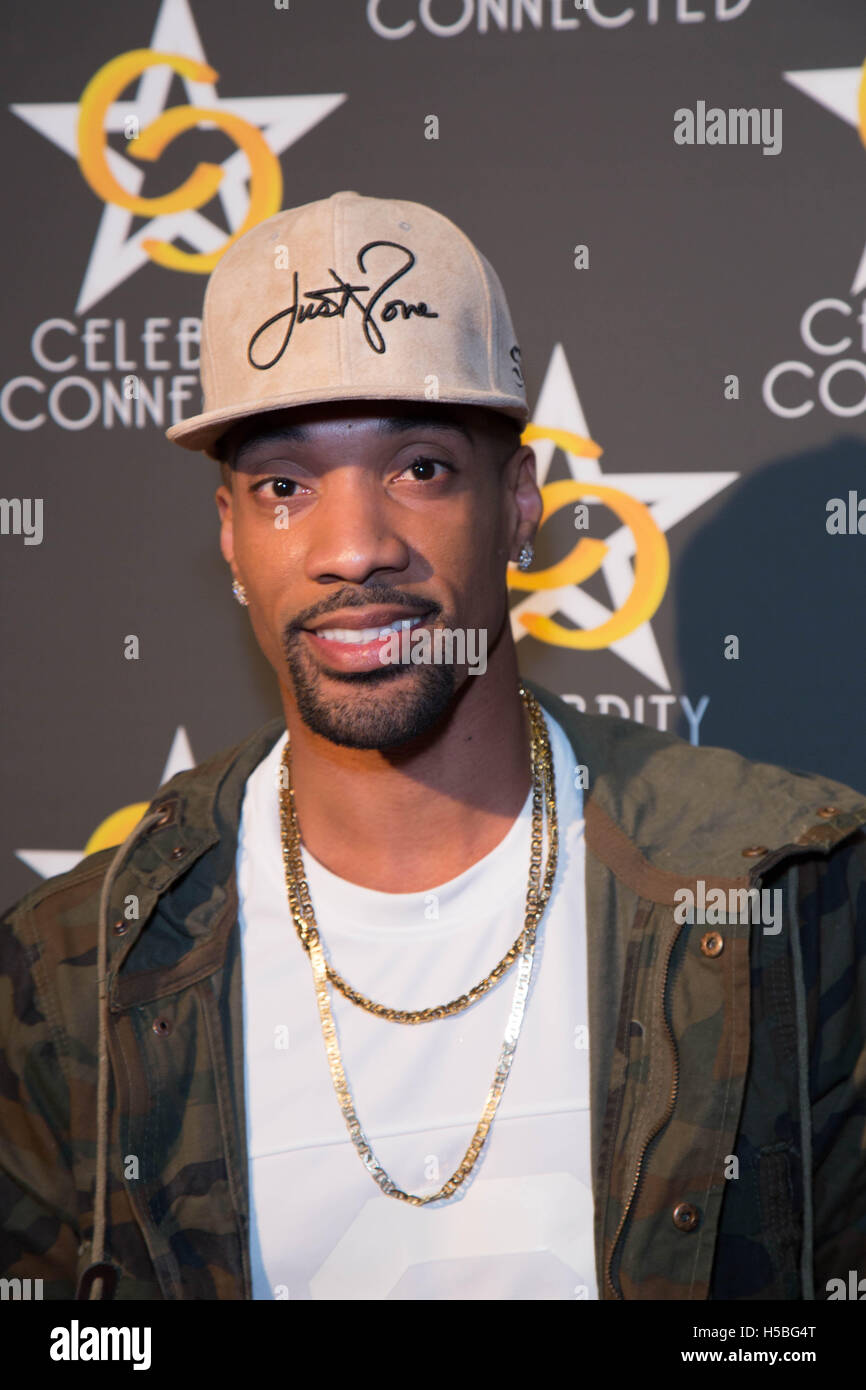 Miles Brock of Love and Hip Hop Hollywood 2 attends Celebrity Connected ...