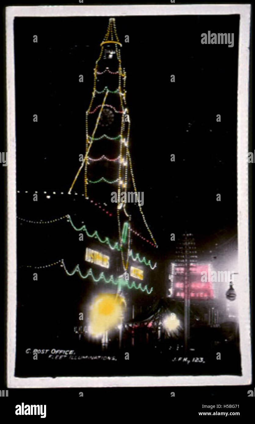 The General Post Office and Martin Place in Sydney are illuminated in ...