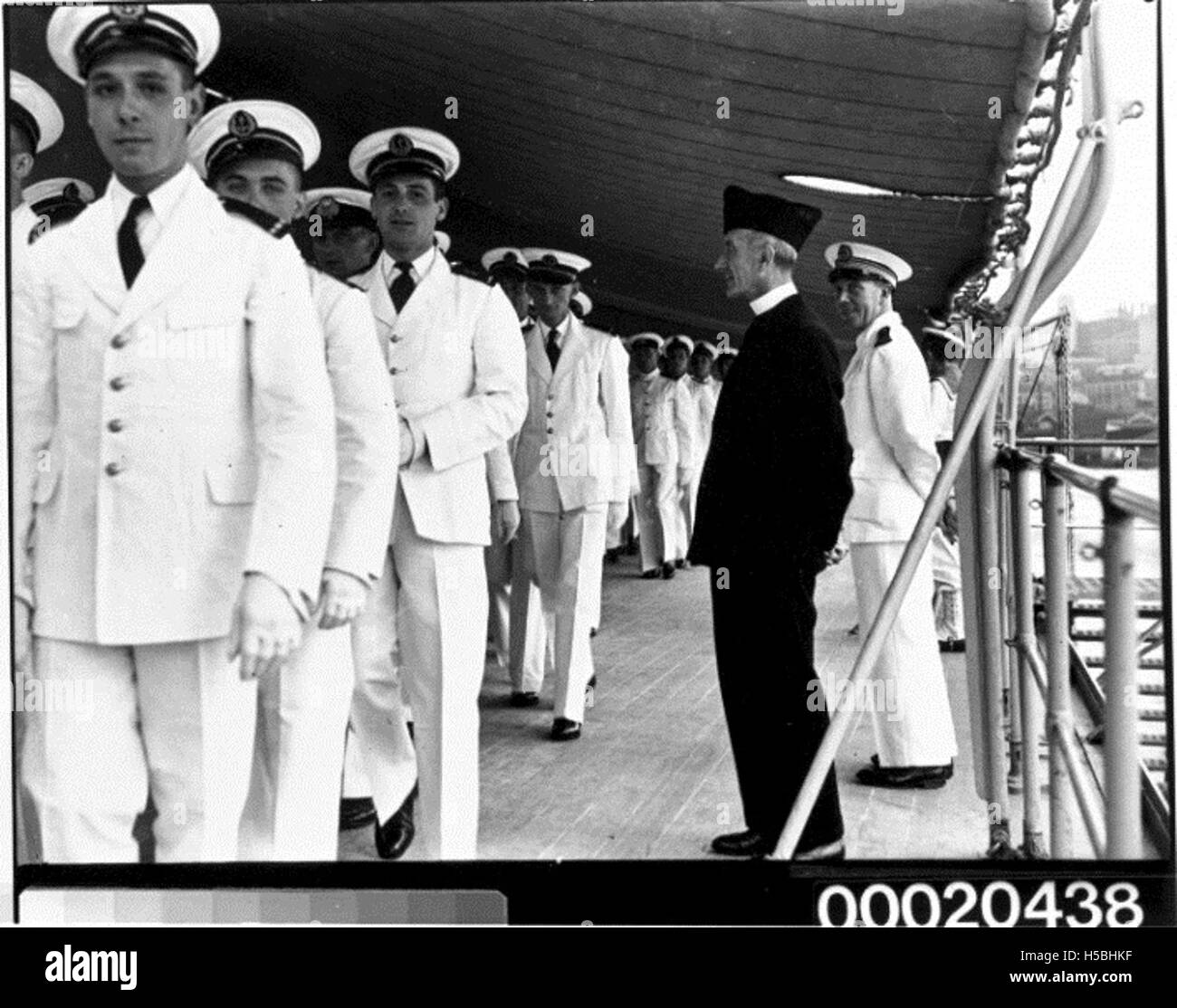 French navy training in Black and White Stock Photos & Images - Alamy