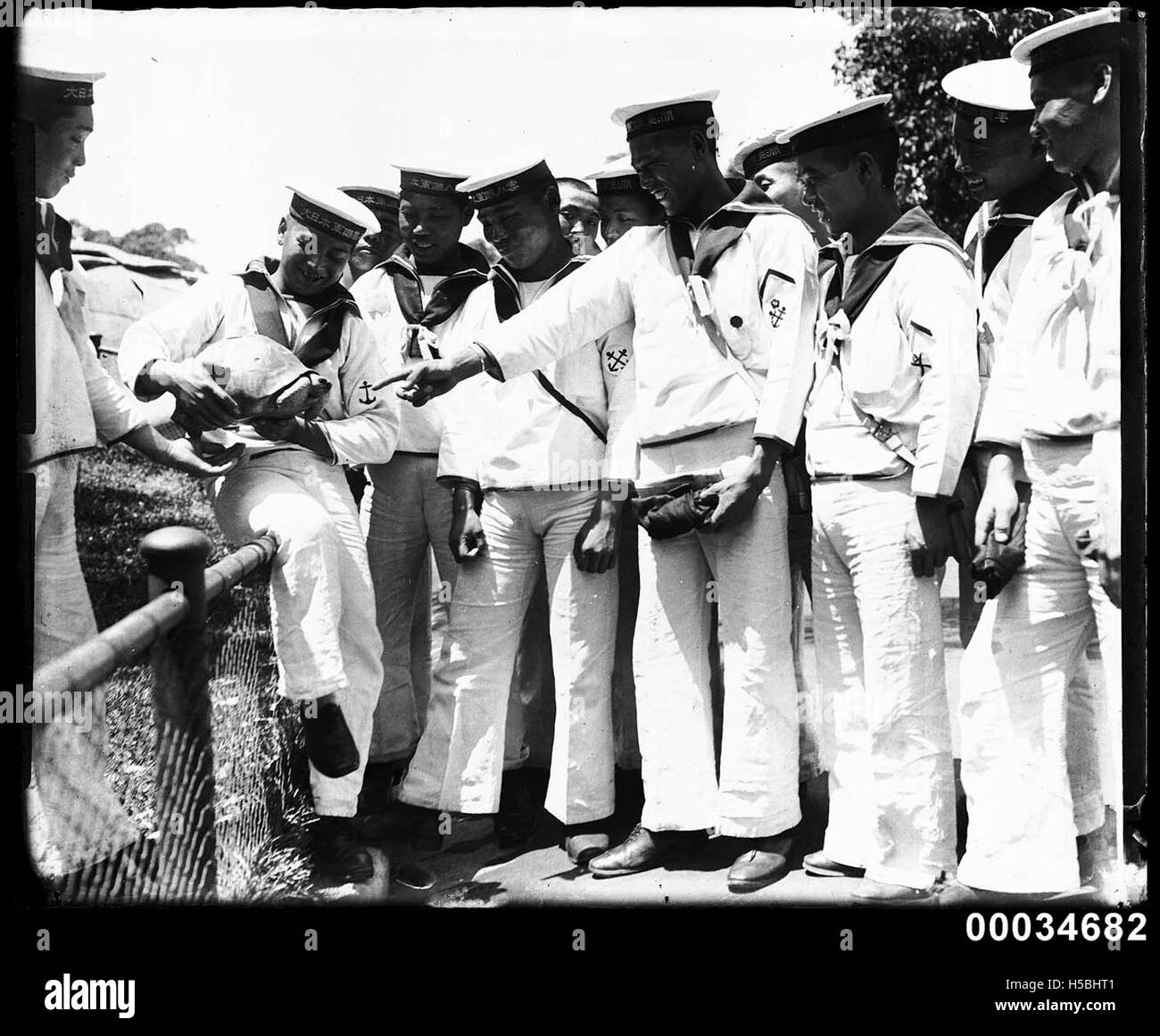 On 28 January 1924, Japanese sailors from the Imperial Japanese Naval ...
