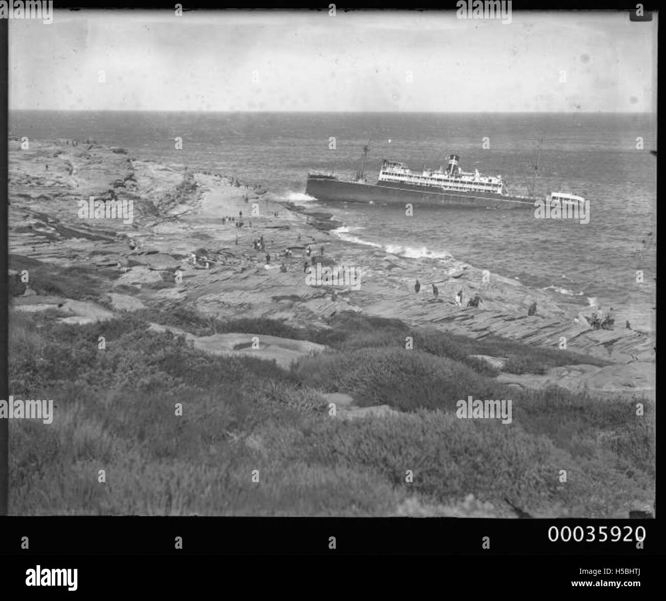 The MV Malabar, a vessel significant in maritime history, is depicted ...