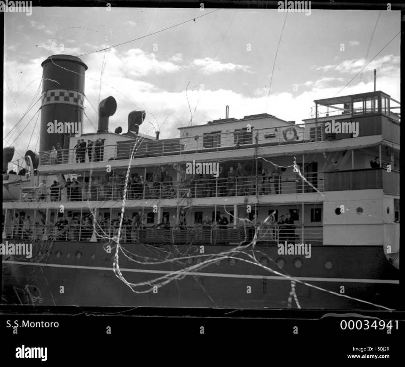 Photograph of the SS Montoro, taken between 1920-1950, showcasing this ...
