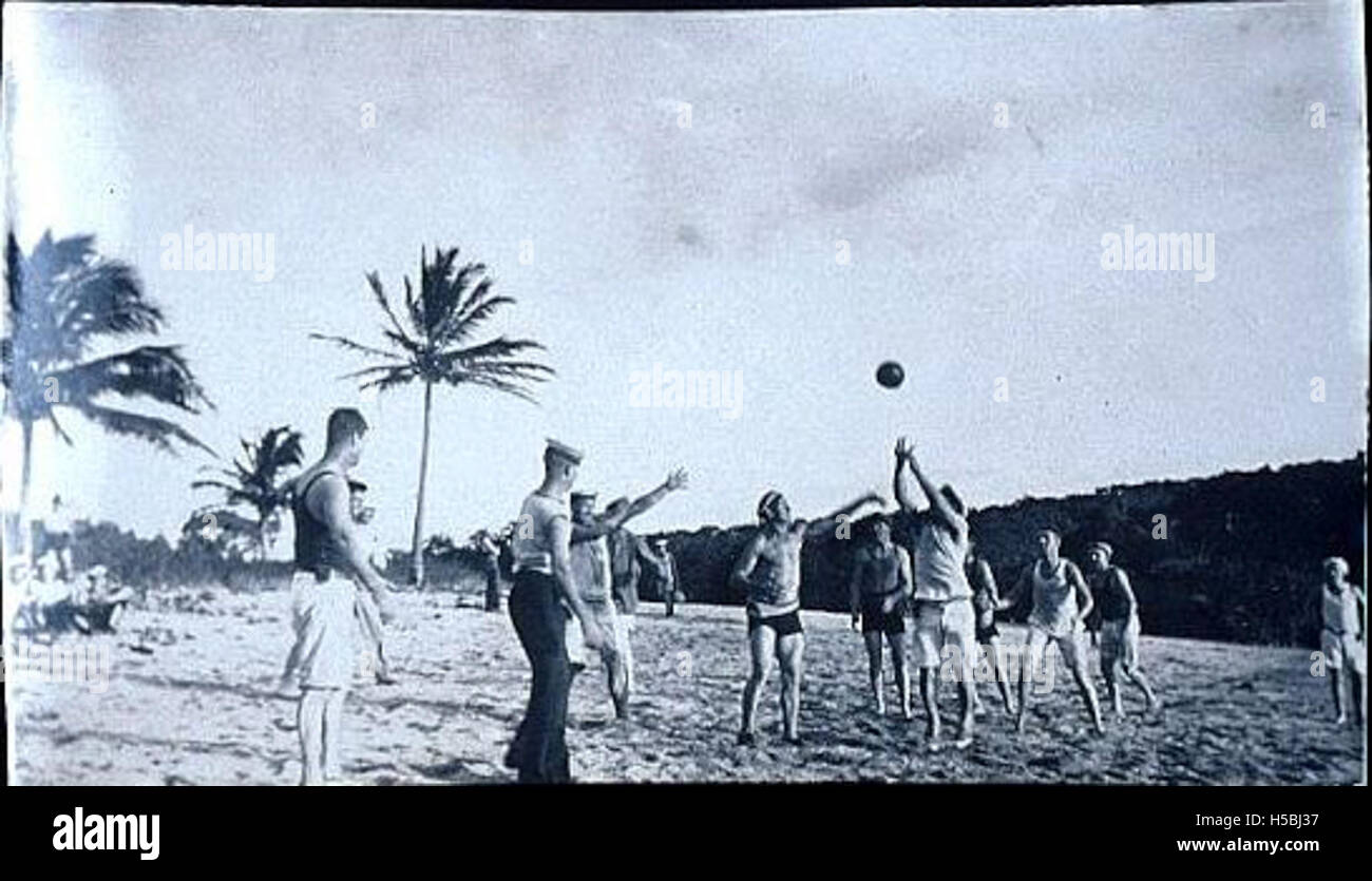 This image captures the essence of rugby played under traditional rules ...