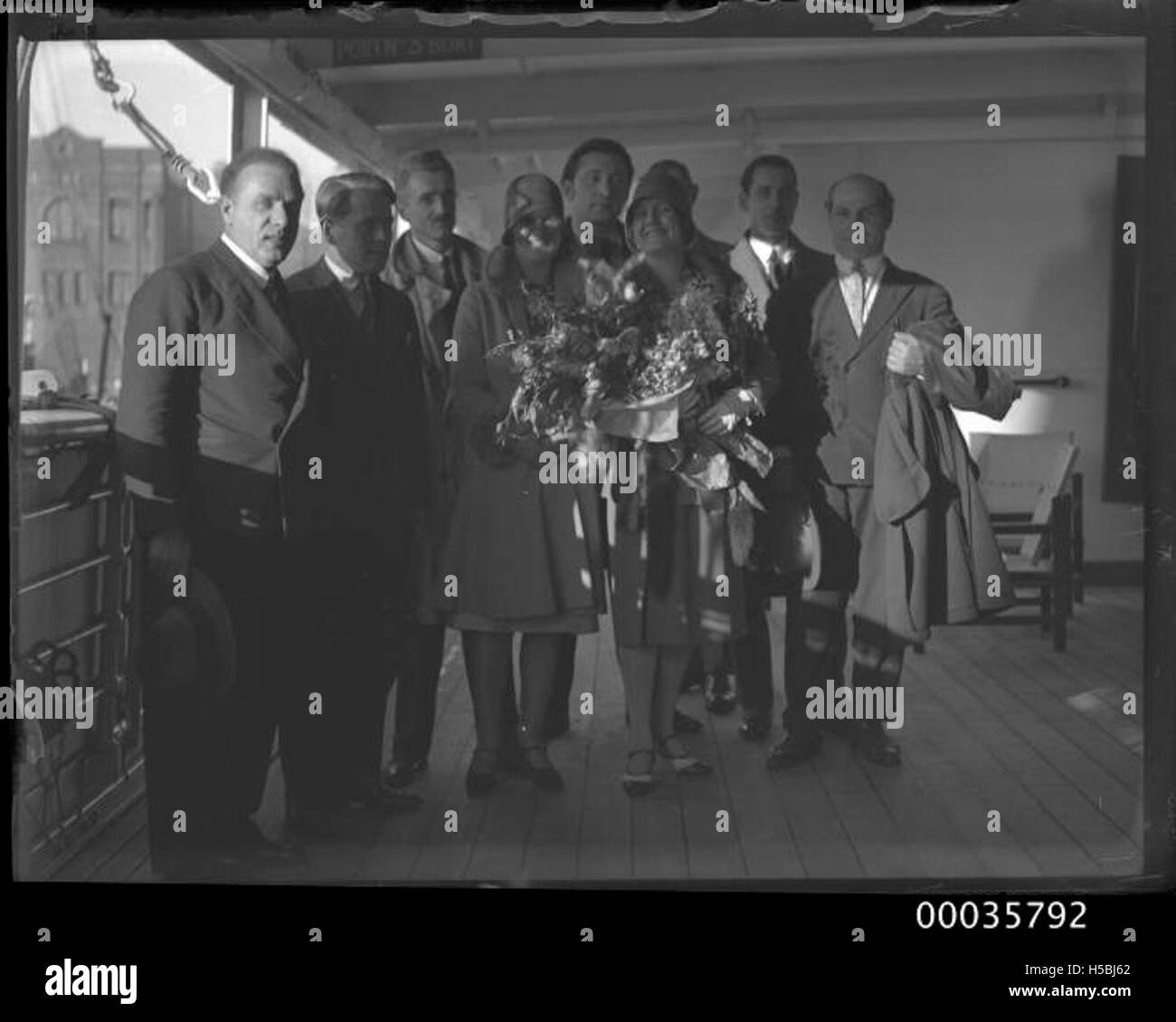 Deck of a passenger ship hi-res stock photography and images - Alamy