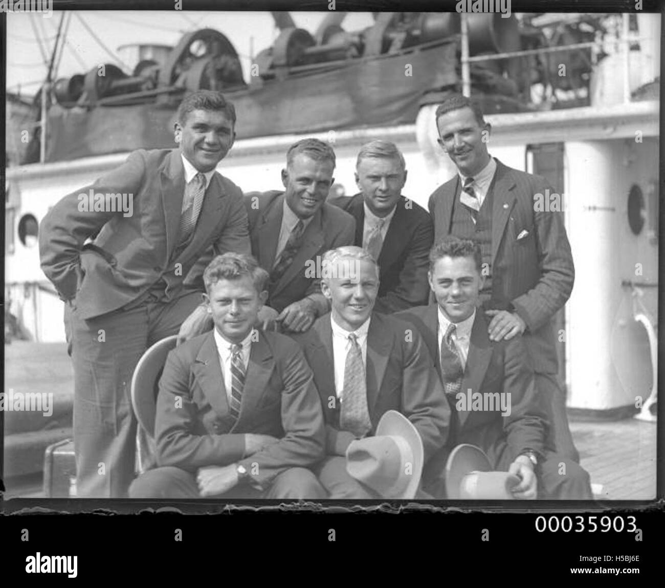 Seven male hi-res stock photography and images - Alamy