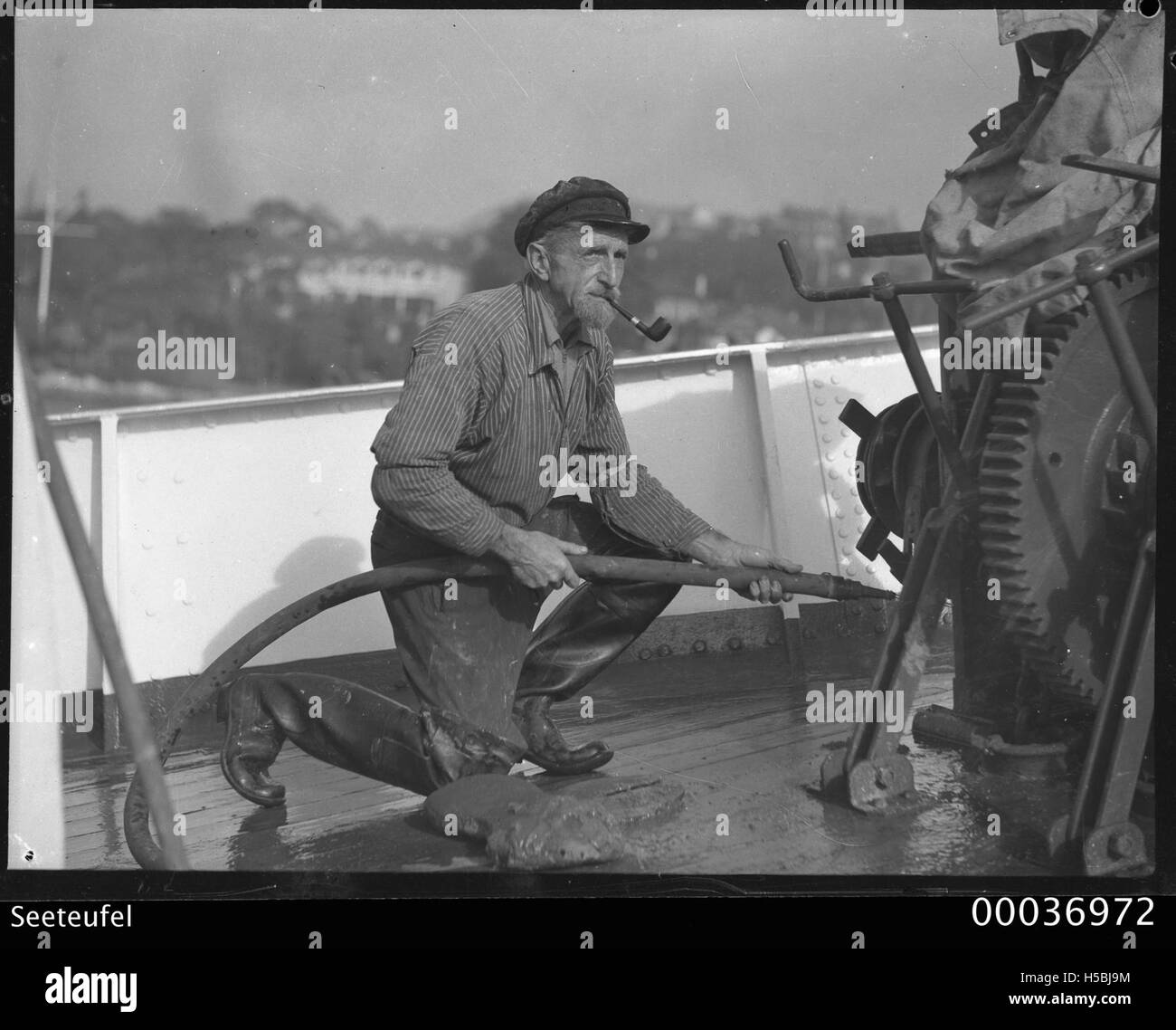 German smoking Black and White Stock Photos & Images - Alamy