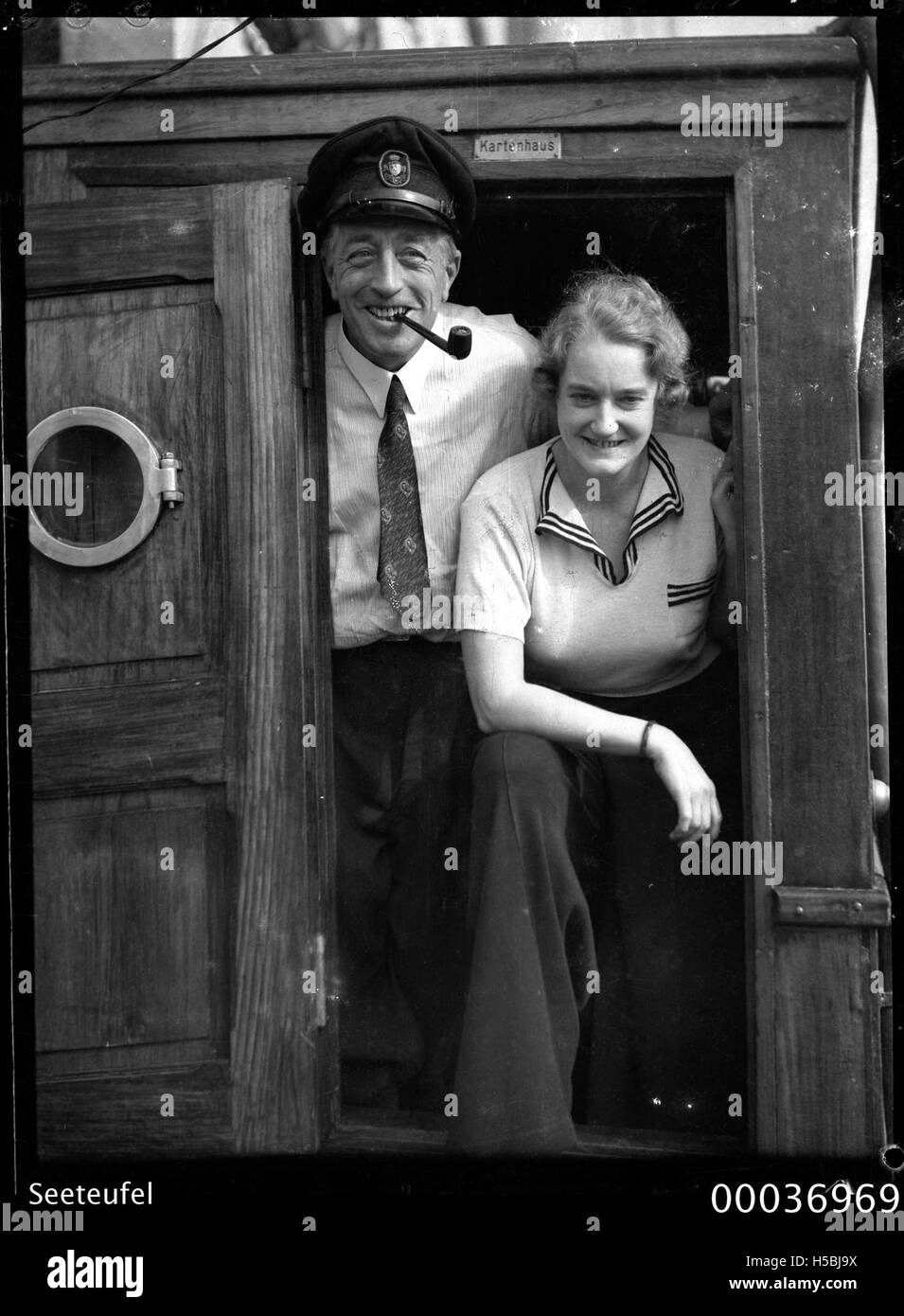 Count Felix Graf von Luckner and his wife, Countess Ingeborg von ...