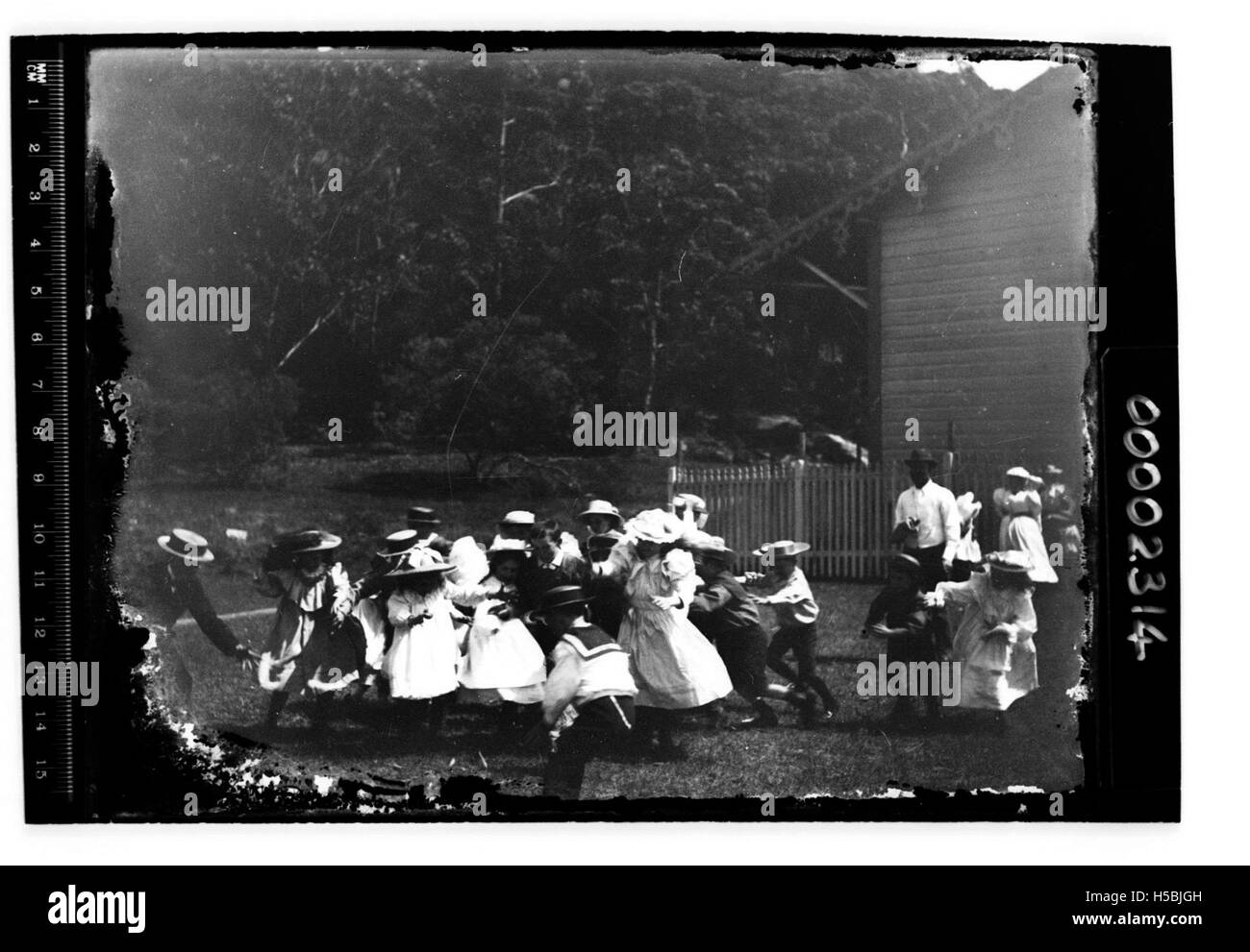 A group of children dressed in Victorian era clothing, showcasing the ...