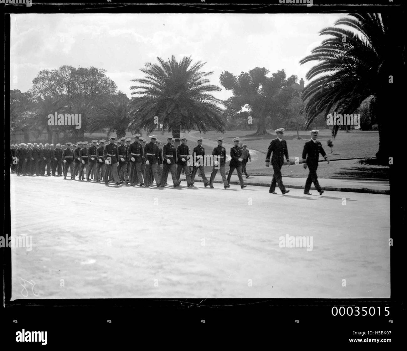 Marines from marine engagement Black and White Stock Photos & Images ...