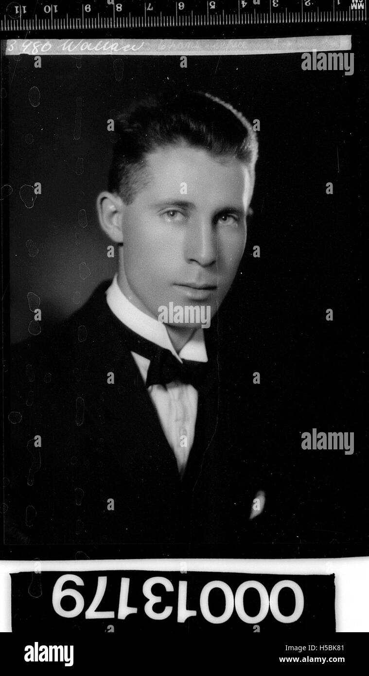 3 Portrait of a man, 'Wallace' Stock Photo - Alamy