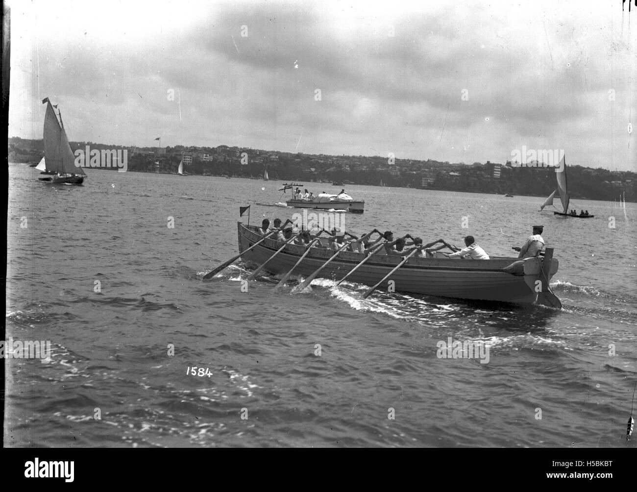 Cutter and boats Black and White Stock Photos & Images - Alamy