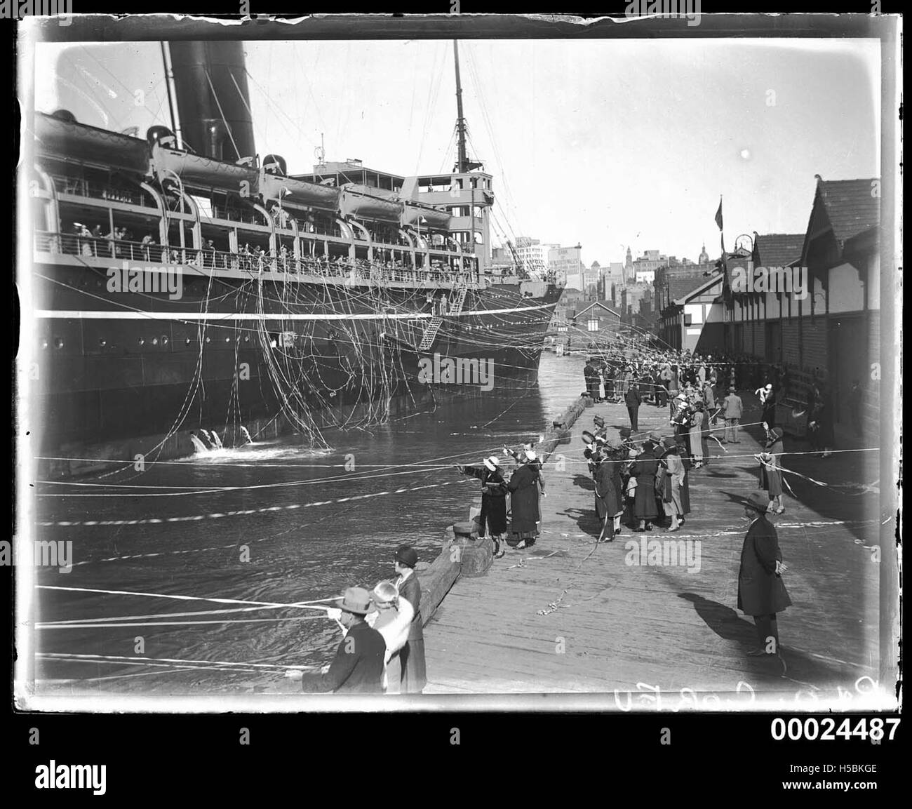 Departure of RMS CORFU Stock Photo - Alamy
