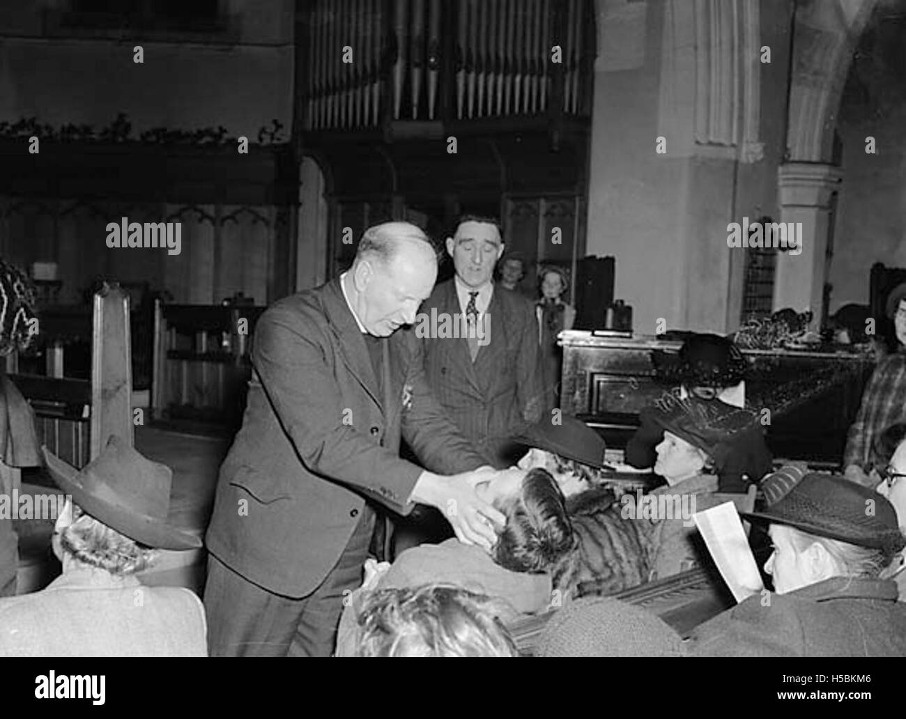 Faith healing at Llandrindod Wells Methodist Church Stock Photo - Alamy