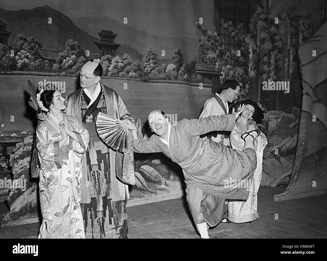 'The Mikado' was performed at Shrewsbury, likely as part of a local ...