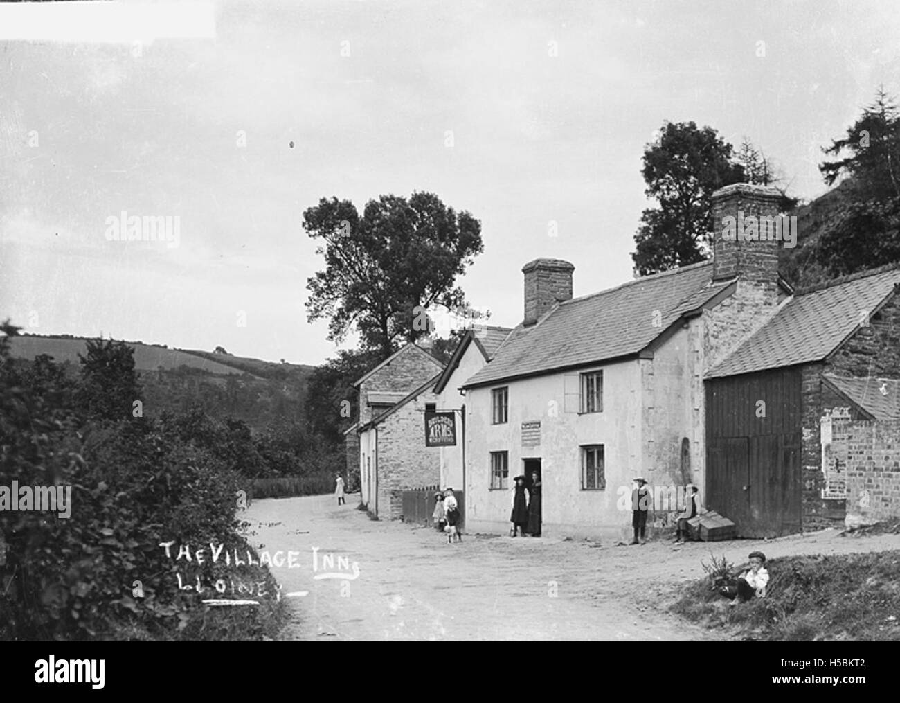 The village inn in Lloiney, a small rural area, serves as a gathering ...