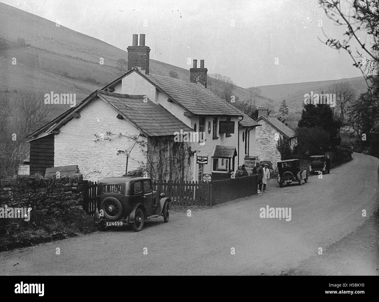 Welsh inns Black and White Stock Photos & Images - Alamy