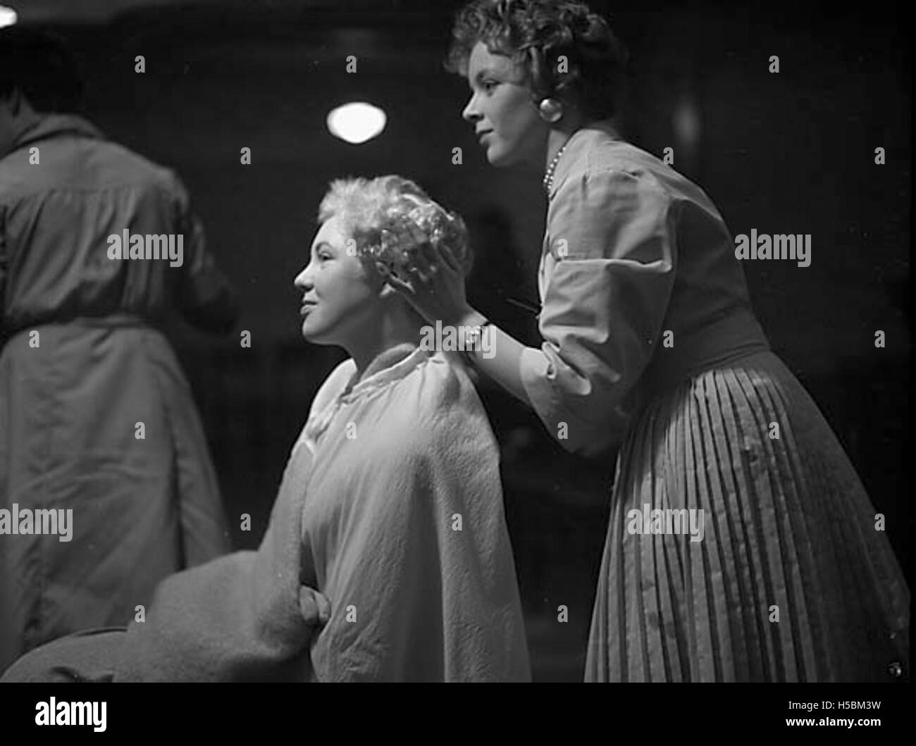 A hairdressing competition held in Rhyl, showcasing the skills and ...