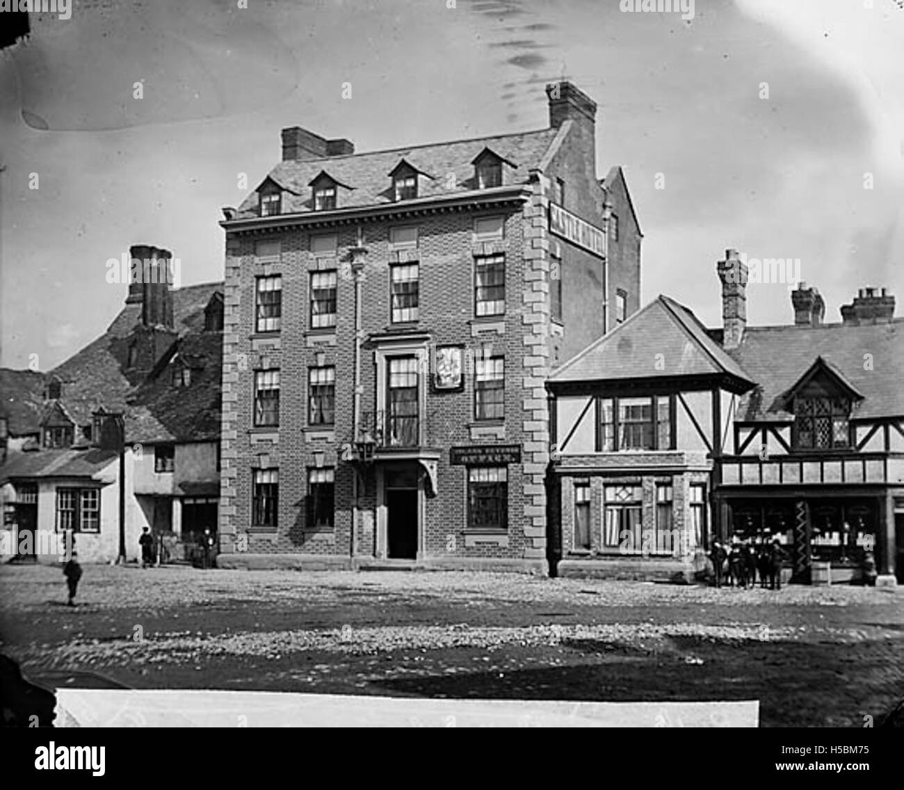 The Castle Hotel in Rhuthun (Ruthin), Wales, is a notable historical ...