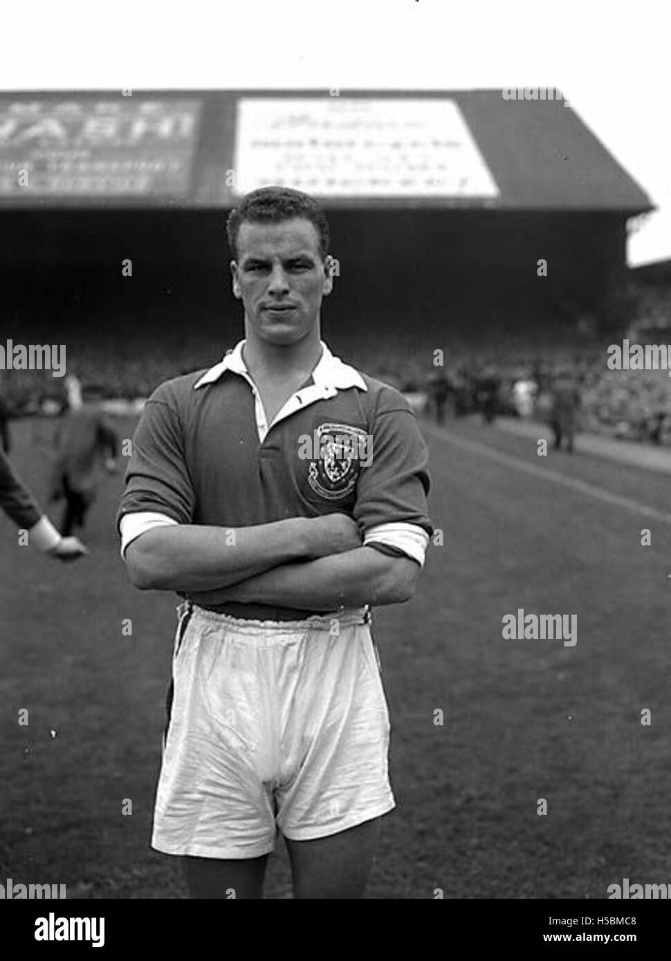 Football match 1954 Black and White Stock Photos & Images - Alamy