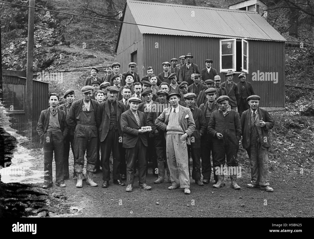 Welsh mines Black and White Stock Photos & Images - Alamy