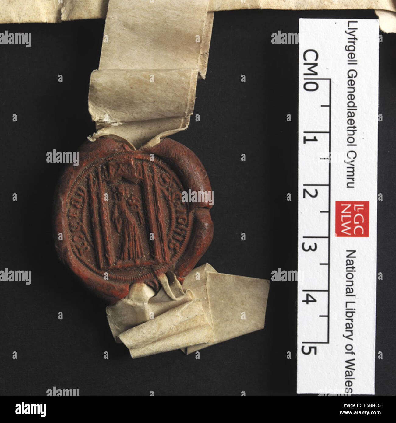 The NLW Pitchford Hall Deeds 505 from 1796 document the ownership and ...