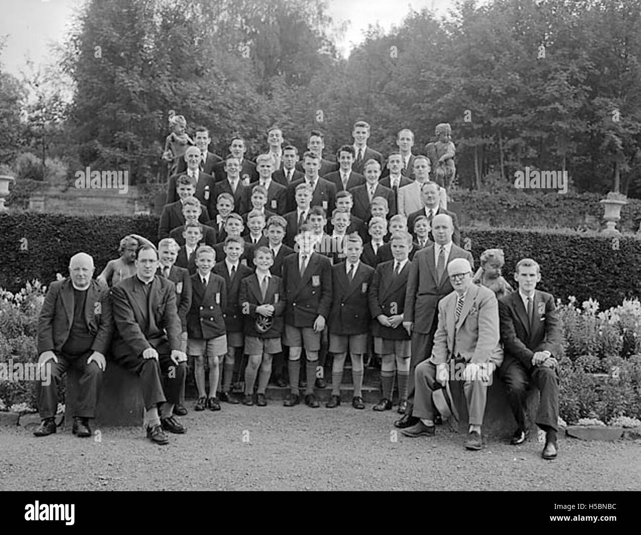 This image depicts a Canadian choir from St George's Cathedral ...