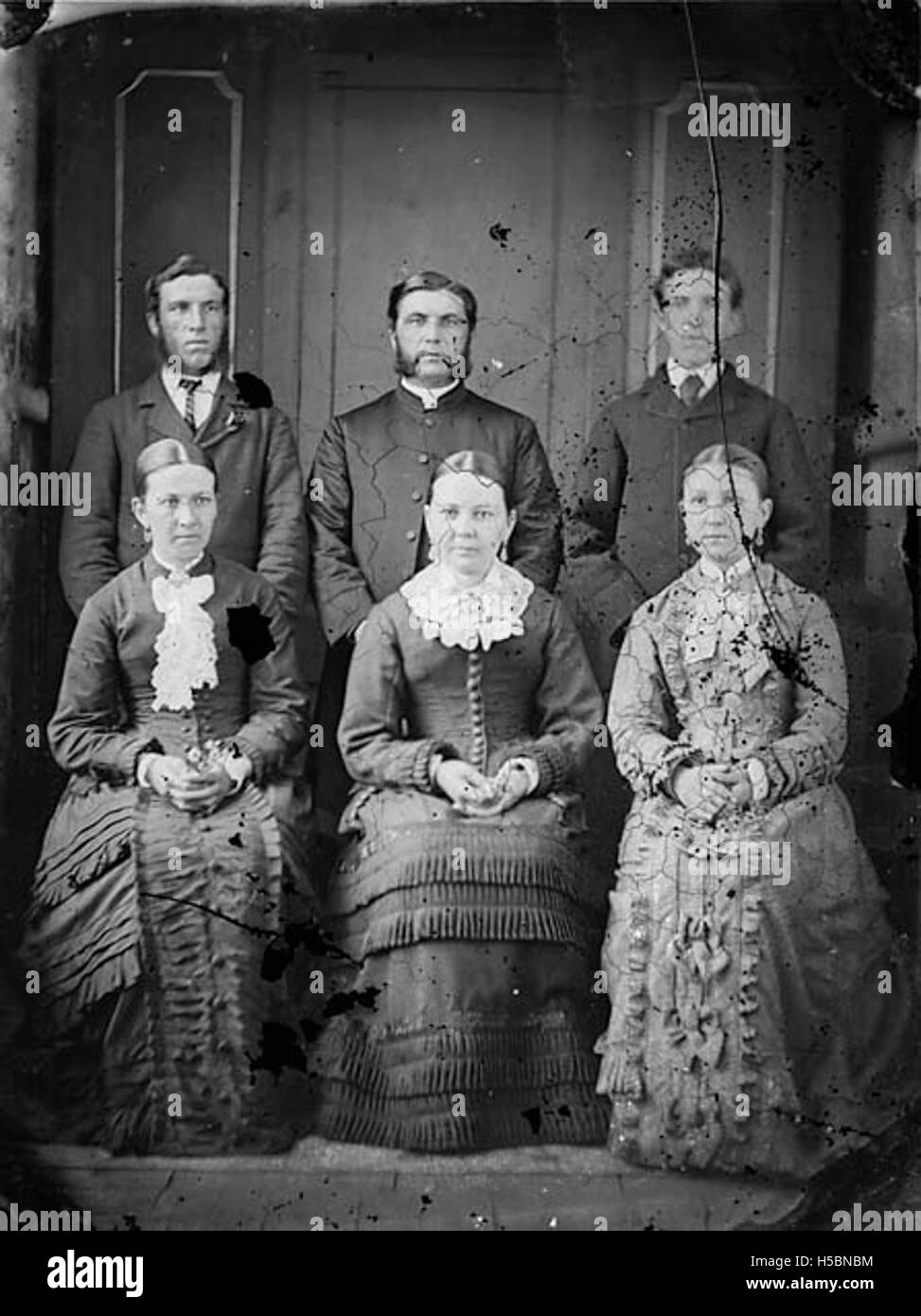 Group men women wear Black and White Stock Photos & Images - Alamy