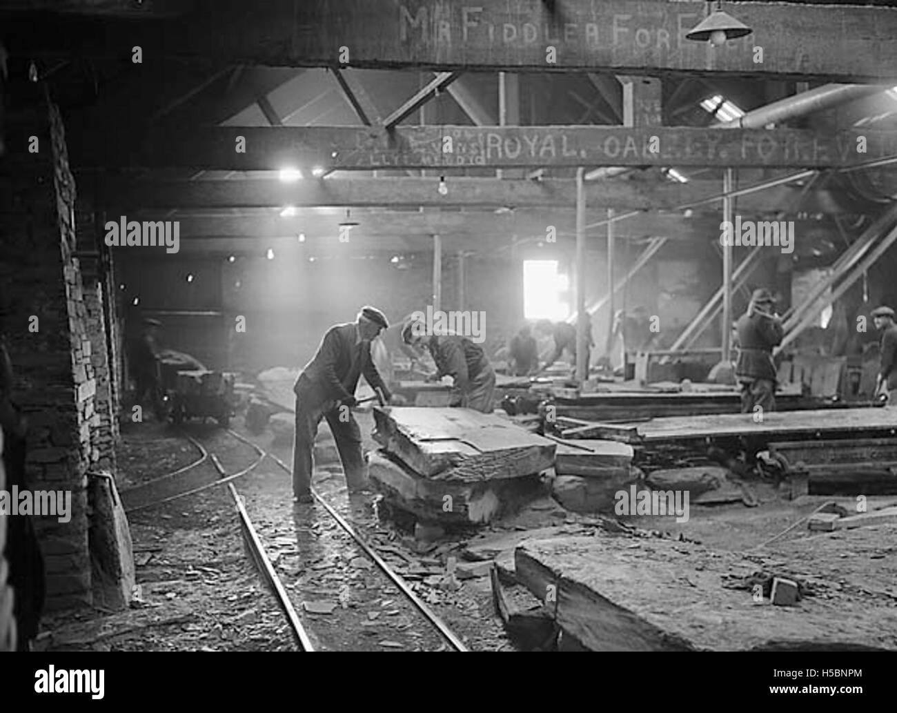 Foty Quarry, also known as Oakeley Quarry, is located in Blaenau ...
