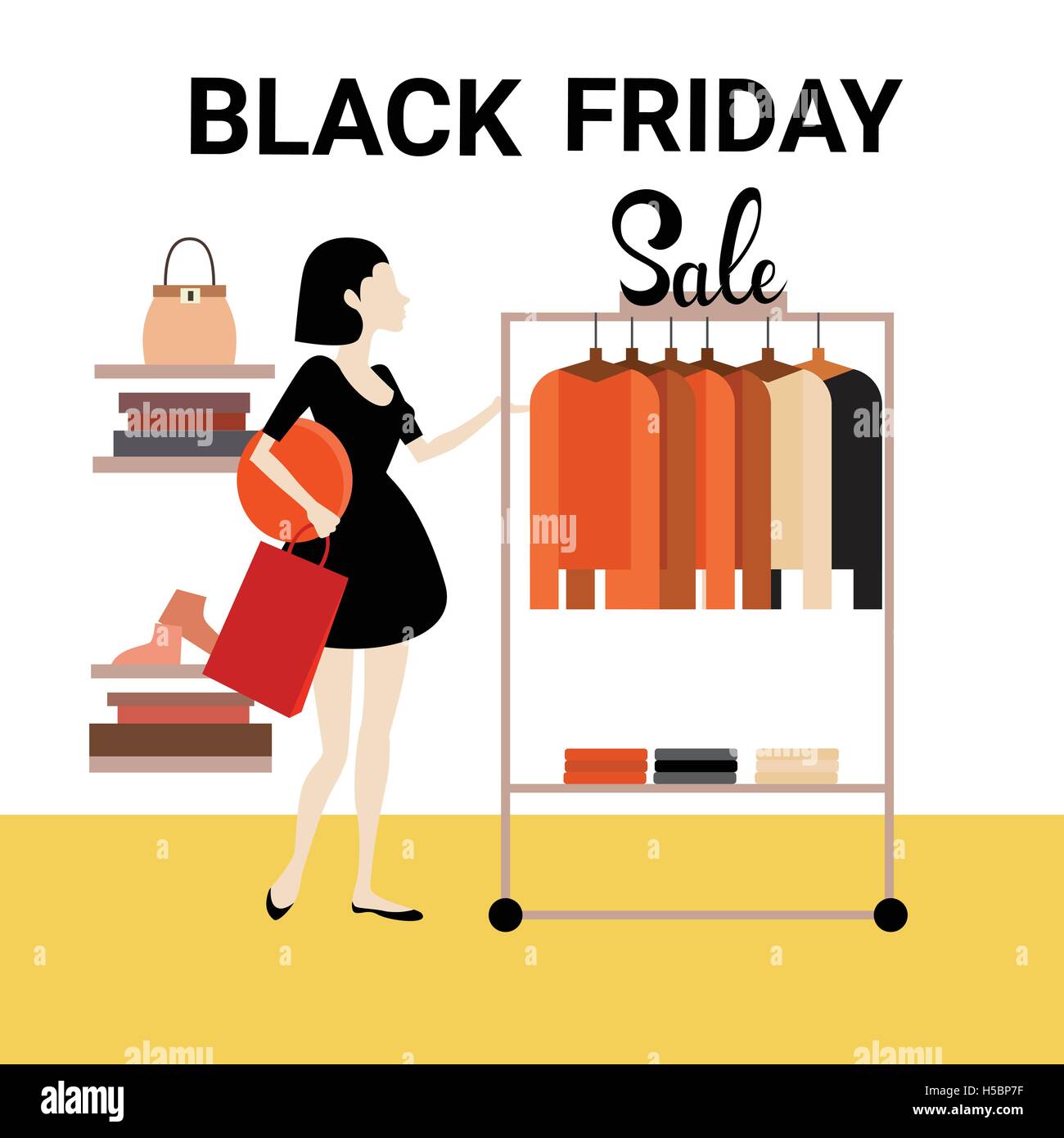 Cheap clothes shop Stock Vector Images - Alamy