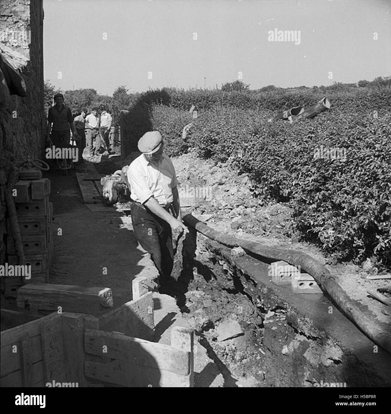 Outside areas Black and White Stock Photos & Images - Alamy