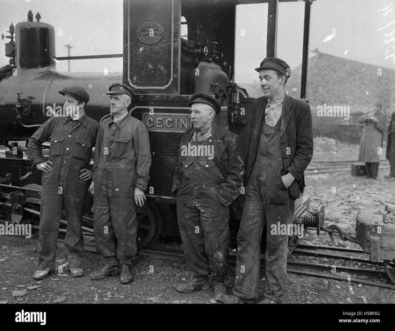 Quarry railway Black and White Stock Photos & Images - Alamy
