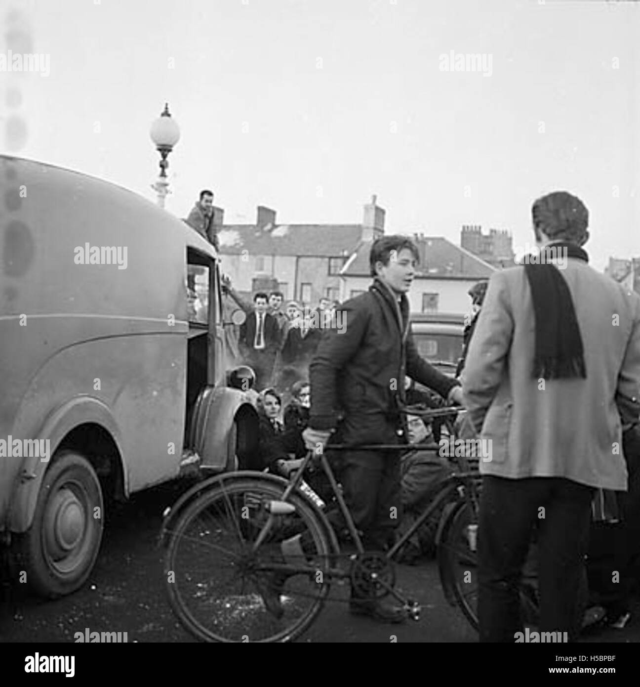 The first protest of the Welsh Language Society took place on Trefechan ...