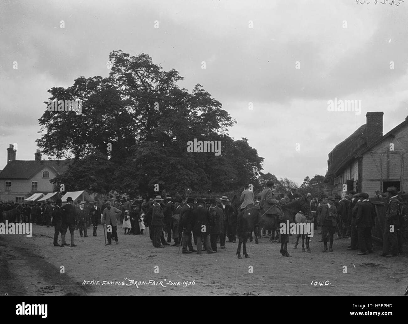 At the famous 'Bron Fair' June 1906 Stock Photo - Alamy