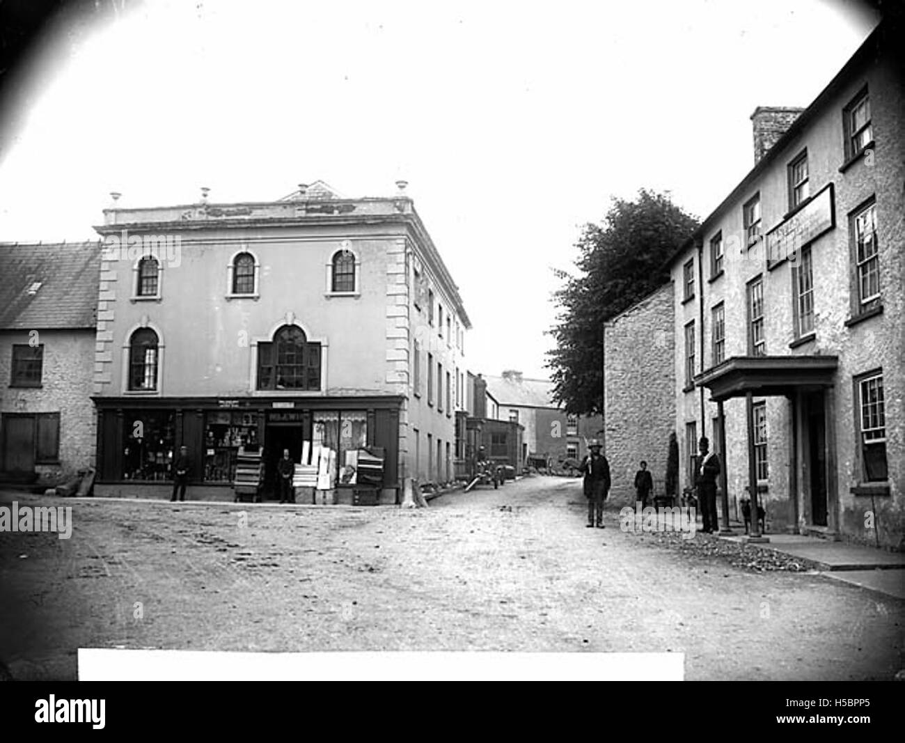 Post office hotel in Black and White Stock Photos & Images - Alamy