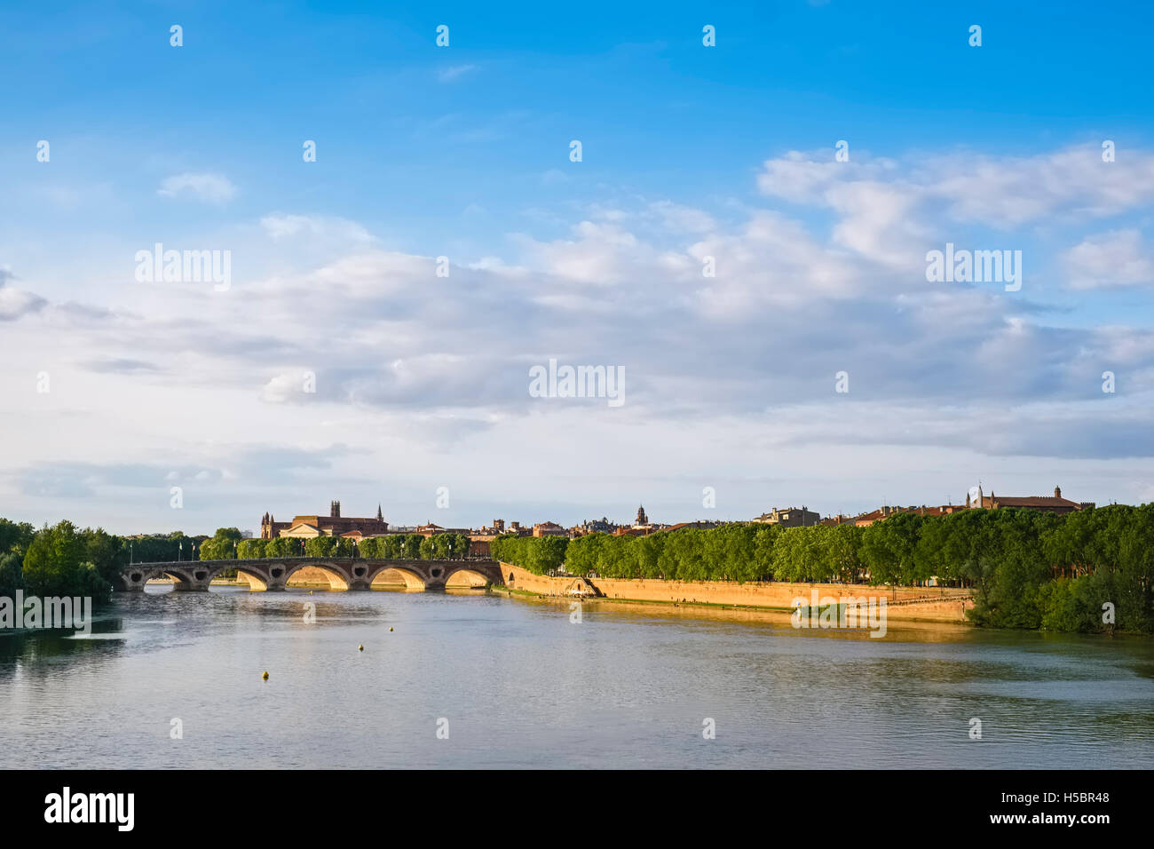 Pont Neuf bridge River Garonne, Toulouse, France Stock Photo - Alamy
