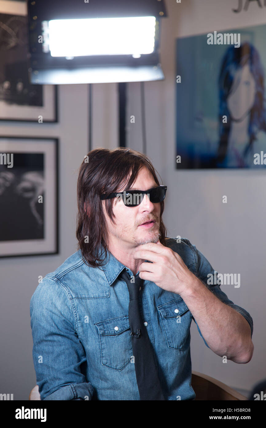 Actor Norman Reedus attends Norman Reedus: A Fine Art Photography ...