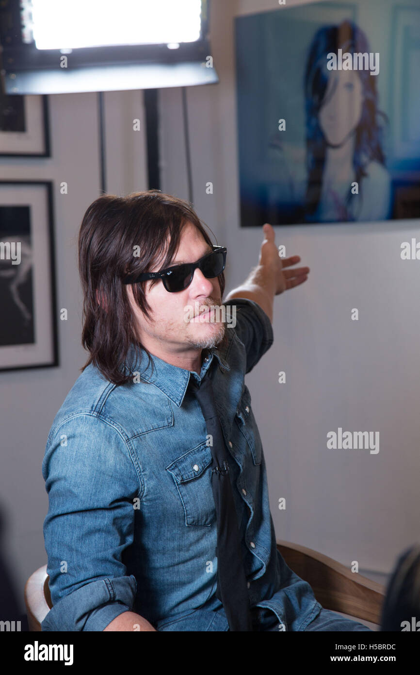 Actor Norman Reedus attends Norman Reedus: A Fine Art Photography ...