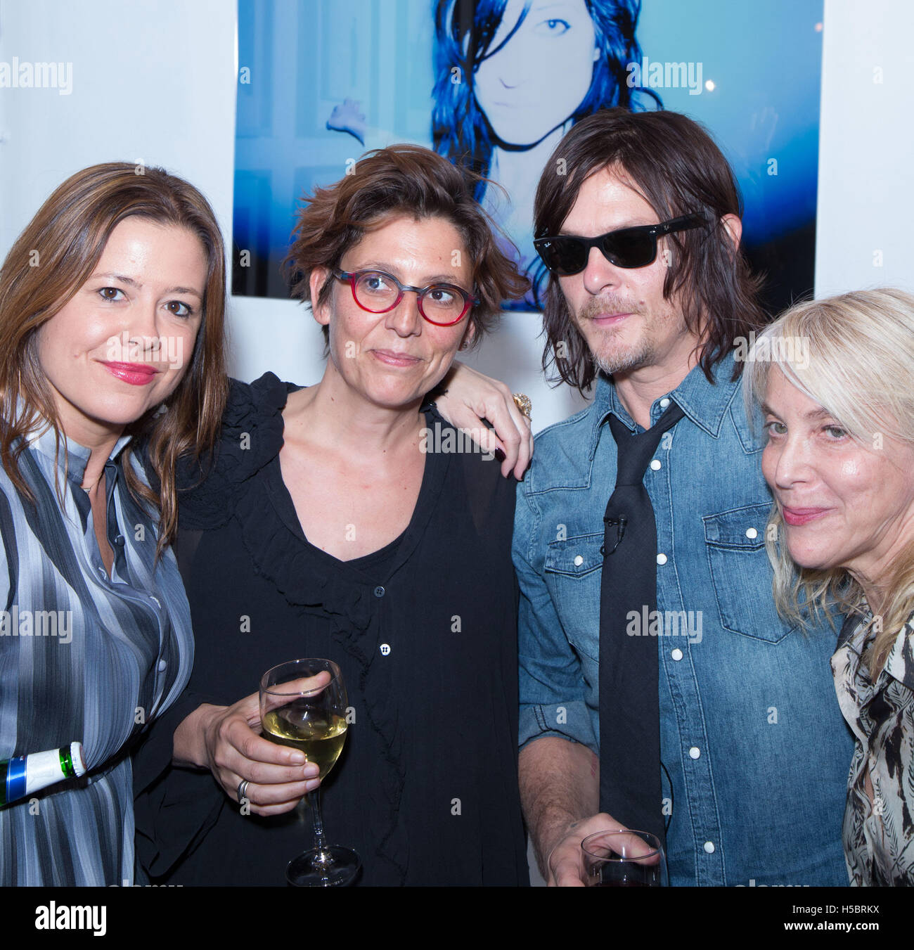 Jen Disisto, Katrien Van Der Schueren, actor Norman Reedus, and Laura ...